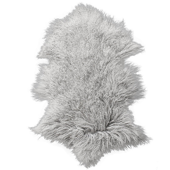 Meru Tibetan Lambskin Silver Grey – Tizzy Home and Giftware