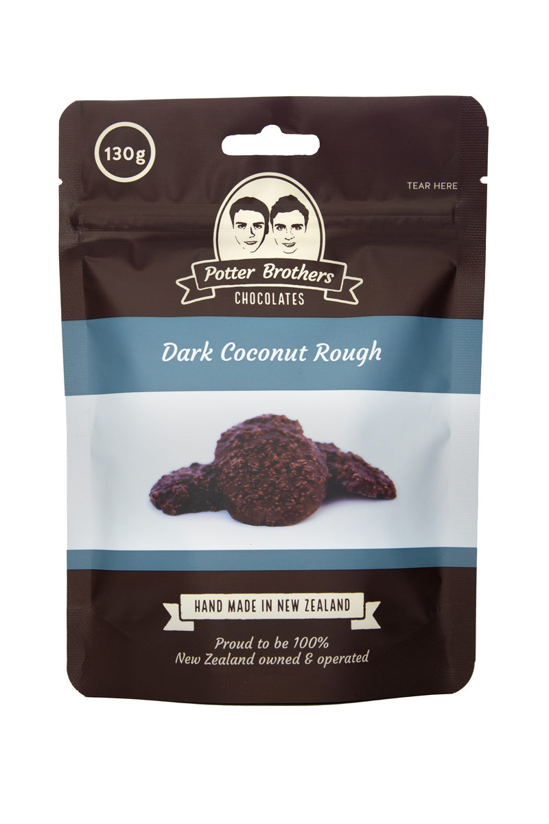 Potter Brothers Coconut Rough Dark Chocolate – Tizzy Home and Giftware